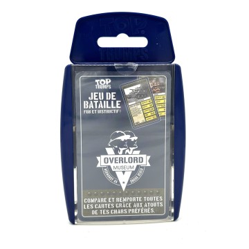 Top Trumps Battle Game Overlord Museum Omaha Beach - French version