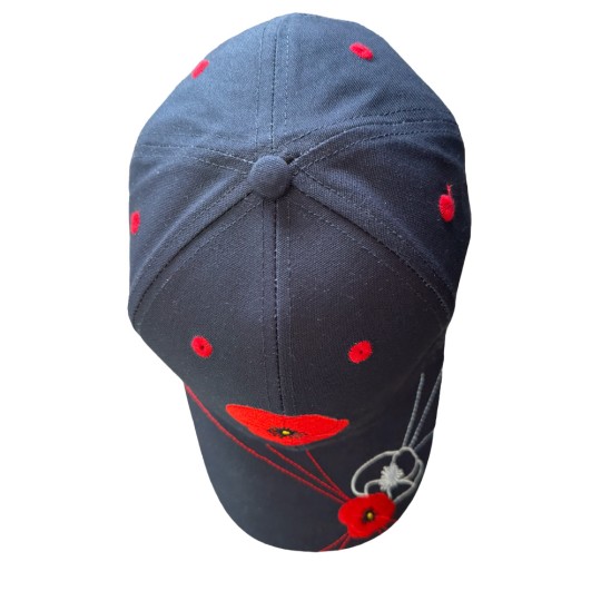 Cap - Poppies