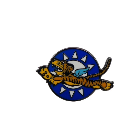 Enamel badge Flying Tiger