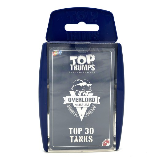 Top Trumps 30 Tanks Overlord Museum Omaha Beach - English Version