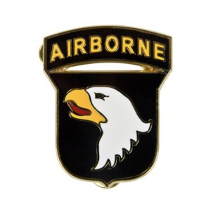 ENAMEL BADGE - 101ST AIRBORNE DIVISION